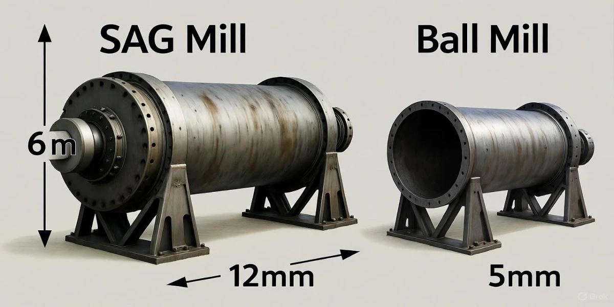SAG Mills vs Ball Mills: What’s the Difference?
